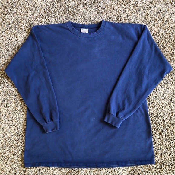 Pluma | Shirts | Vintage Pluma Navy Blue Long Sleeve T Short Mens Xl ...